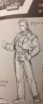 A look back at Terry Bogard's original character designs | Neo-Geo Forums